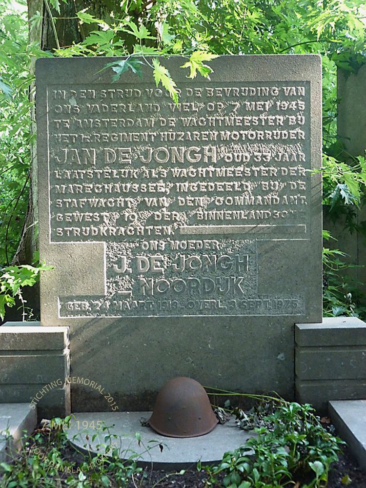Jan de Jongh – Stichting Memorial